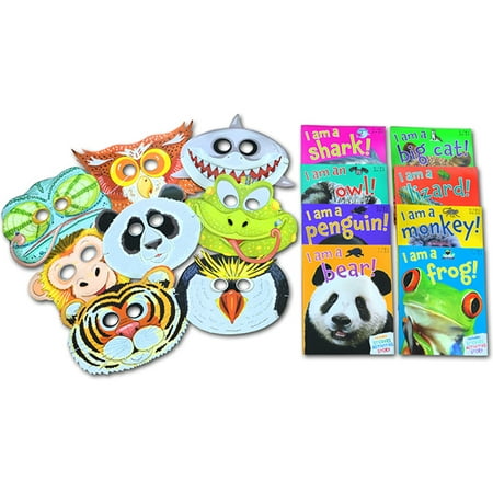 Animal Party Pack (8 Books, 8 Masks and Stickers) | Walmart Canada