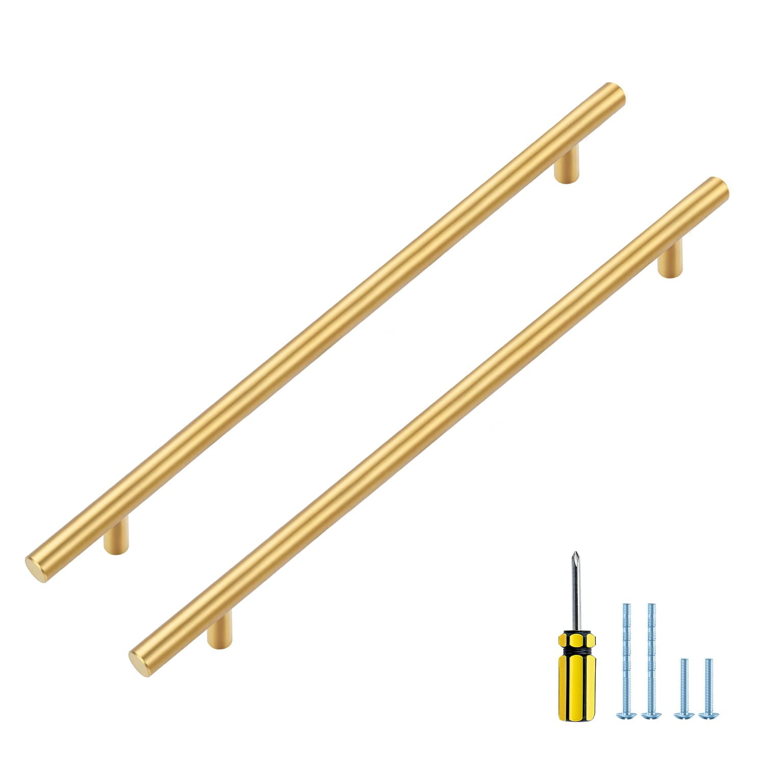 Gold Cabinet Handles 25 Pack 10 inch Brushed Gold Cabinet Pulls Gold ...