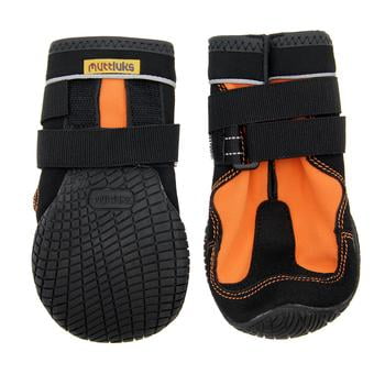 Muttluks Snow Mushers Dog Boots - Orange with Black Trim Size 4 ...