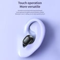 YAHHU K90 True Wireless Earbuds, Transparent Charging Case, Low Energy ...