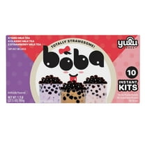 Fusion Select Berrilious Authentic Bubble Tea Kit Extra Rich (5 Packs) Bubble Tea Drink, Boba ...