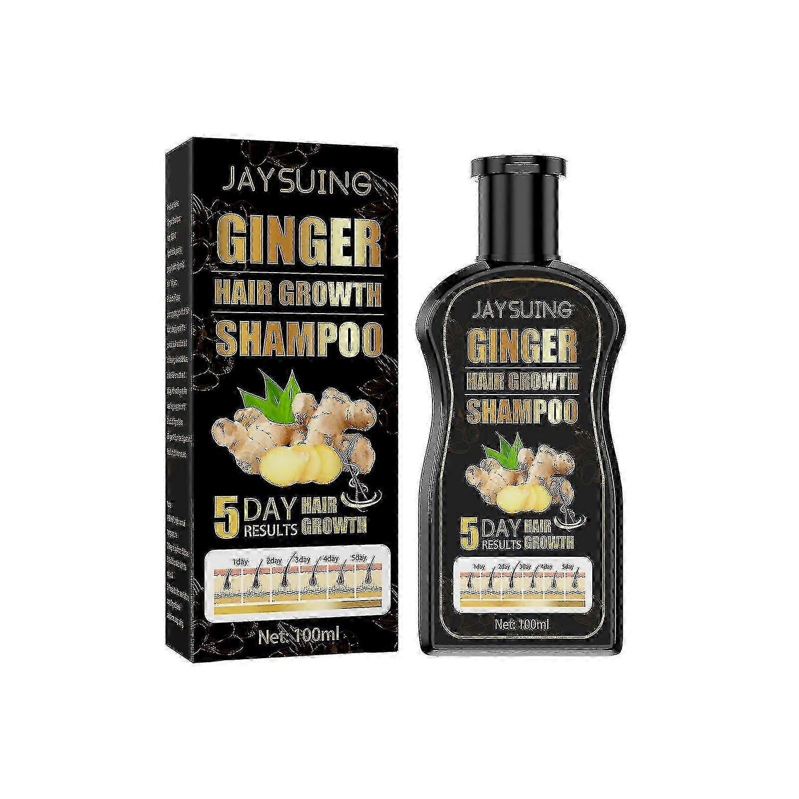 Jaysuing Ginger Conditioning Shampoo Refreshing Anti-dandruff Relieving ...