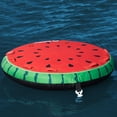 Solstice Inflatable 2 Rider Watermelon Towable Tube Float Raft ...