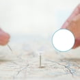 Clear Plastic Push Pins and Tacks - 150 Count, Suitable for Wall ...