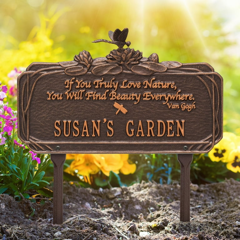 Personalized Garden Plaques