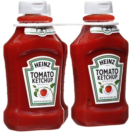 HEINZ Tomato Ketchup Squeeze Bottle - 44oz / 3pk – BrickSeek