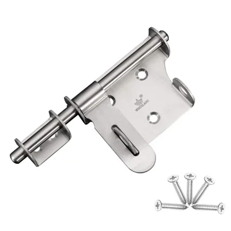 Piece Sliding Bolt Door Catch Security Door Latches Stainless Steel ...