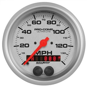 AUTO METER 4489 5IN SPEEDO, 160 MPH, IN- DASH, ELEC, ULTRA-LITE ...