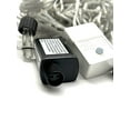 Raz Imports 10' Cluster Garland Clear Wire, 300 White Lights and Remote ...
