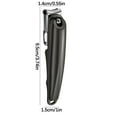 360-Degree Rotating Nail Clipper - Large Opening Aluminum Alloy Nail ...