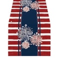 Beforeyayn Americans Independence Day Table Flag, American Style Dining ...