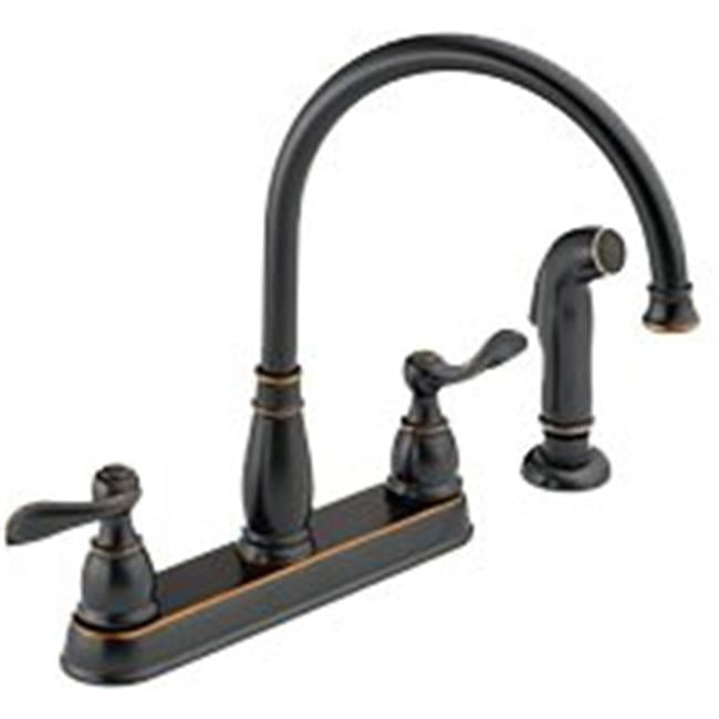 Click here for Delta Faucet Co 21996lf-Ob Kitchen Faucet 2 Handel... prices