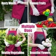 JIANIYA Gardening Apron with Pockets for Women & Men, Cross Back ...