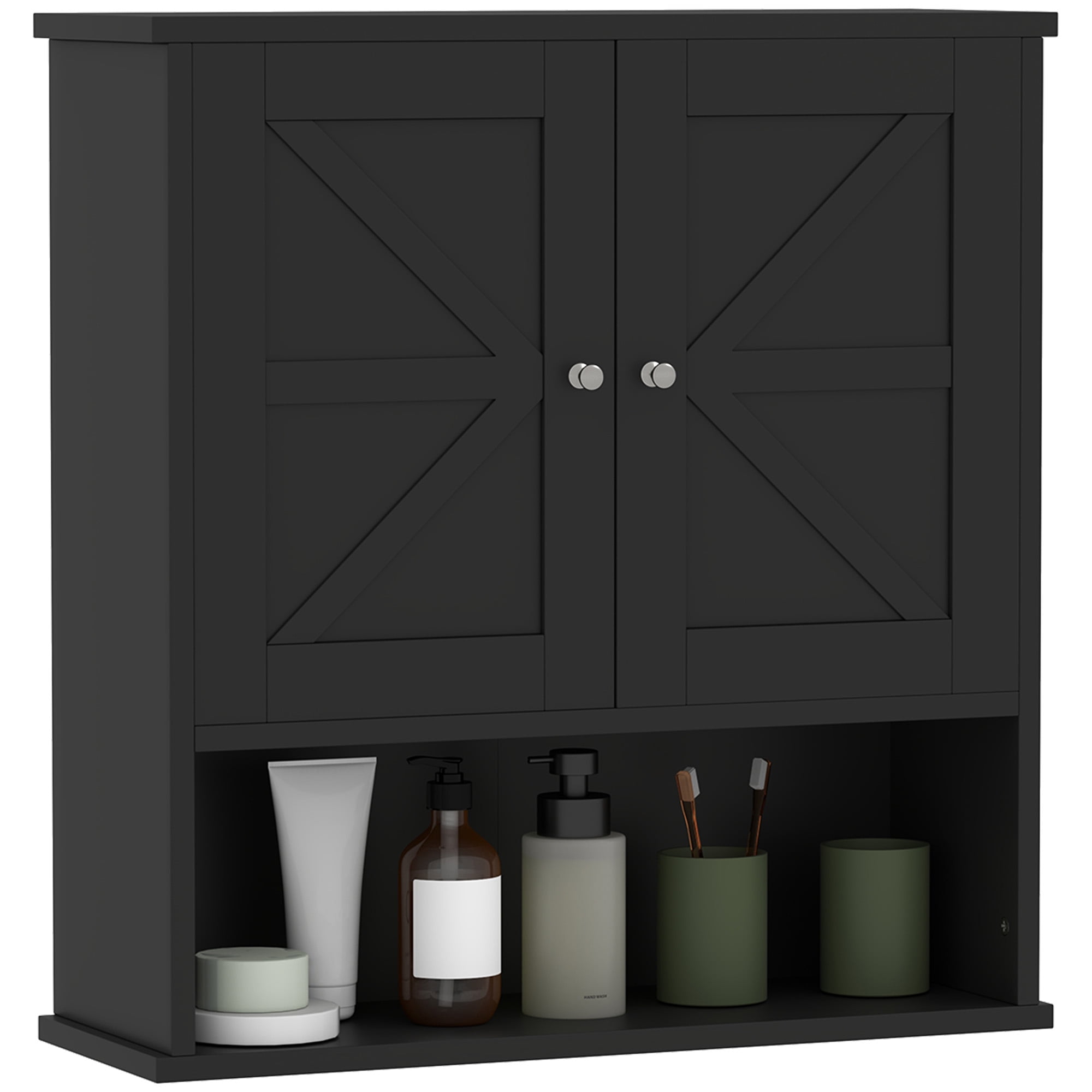 Click here for Kleankin Farmhouse Bathroom Wall Cabinet  Medicine... prices