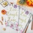 Dish Towels, Daisy Sunshine Absorbent Kitchen Towels 2 PCS, Butterfly ...