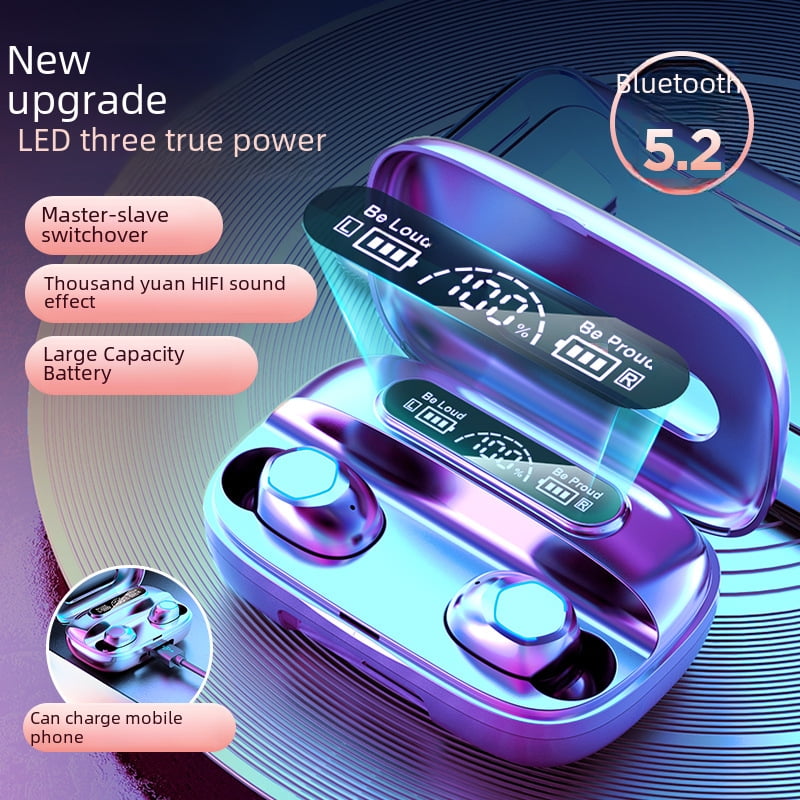 Auriculares inalámbricos Bluetooth M22 TWS intrauditivos de larga ...