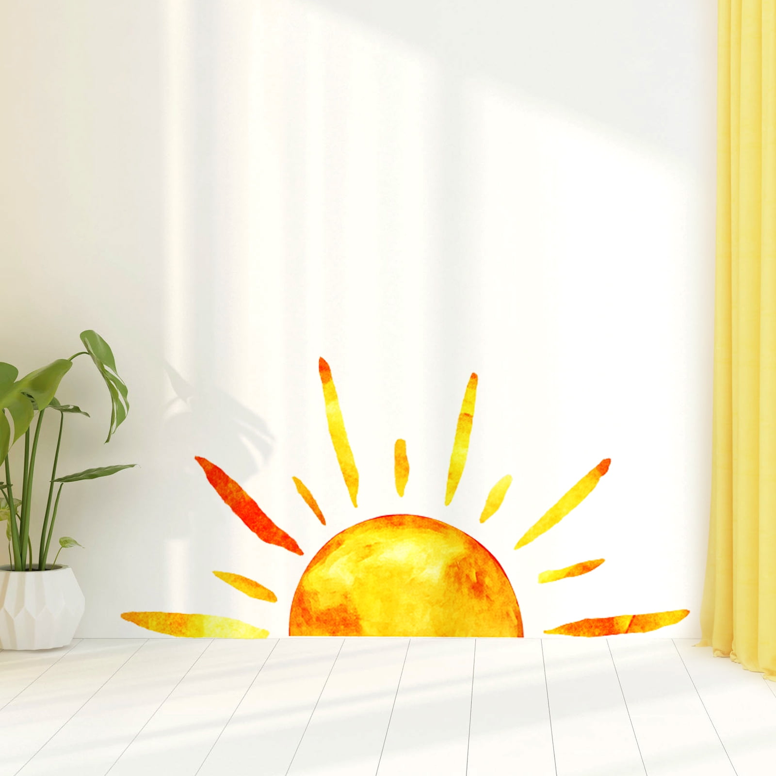 Click here for Alvinma Sun Wall Decal Boho Wall Decal Kids Peel A... prices