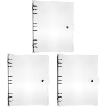 3-Ring Refillable Binder and 100 Sheets of Paper - Walmart.com
