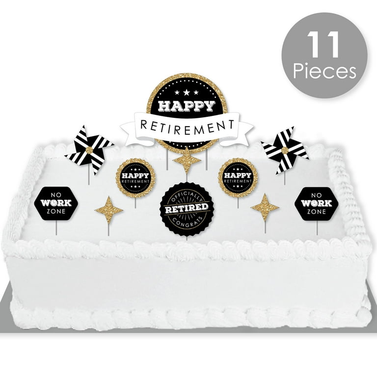 Happy Retirement Cake