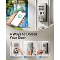 Fingerprint Door Lock - Keyless Entry Smart Lock Deadbolt with ...
