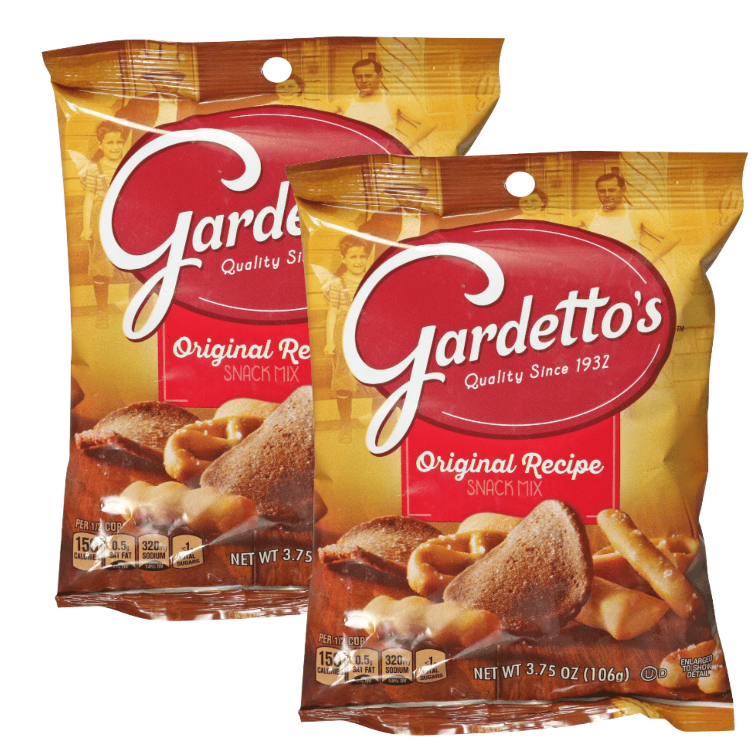 Gardetto's Snack Mix, Original Recipe, Breadsticks, Pretzel and Rye ...