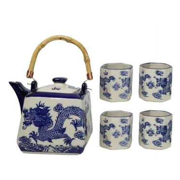 Avatar: The Last Airbender The Jasmine Dragon Tea Set - Ceramic Teapot ...