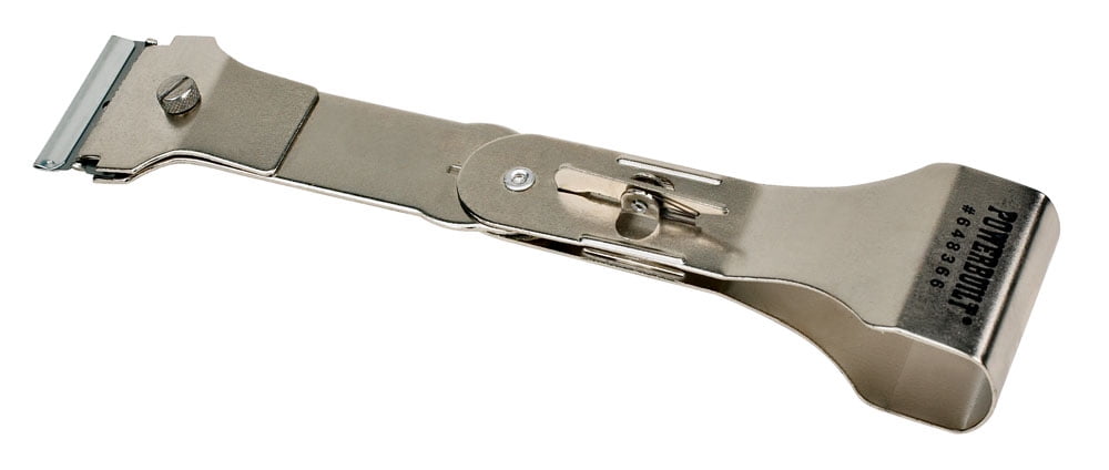Powerbuilt Fold Away Razor Blade Scraper - 648366 - Walmart.com