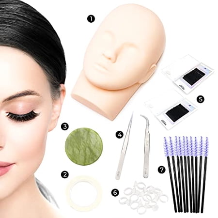 Superhairpieces Practice Training Silicone Mannequin Head Combo Set for ...