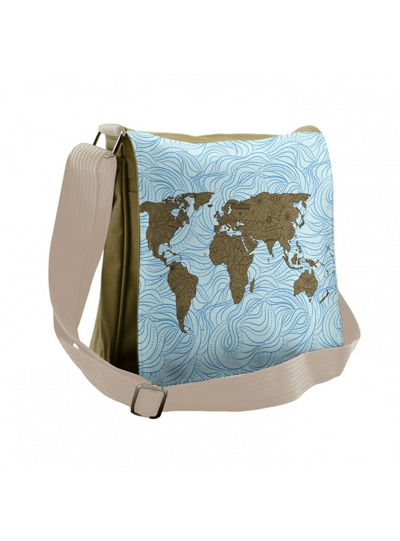 World Map Bag