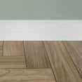 White Peel And Stick Baseboard Skirting Self Adhesive Decorate