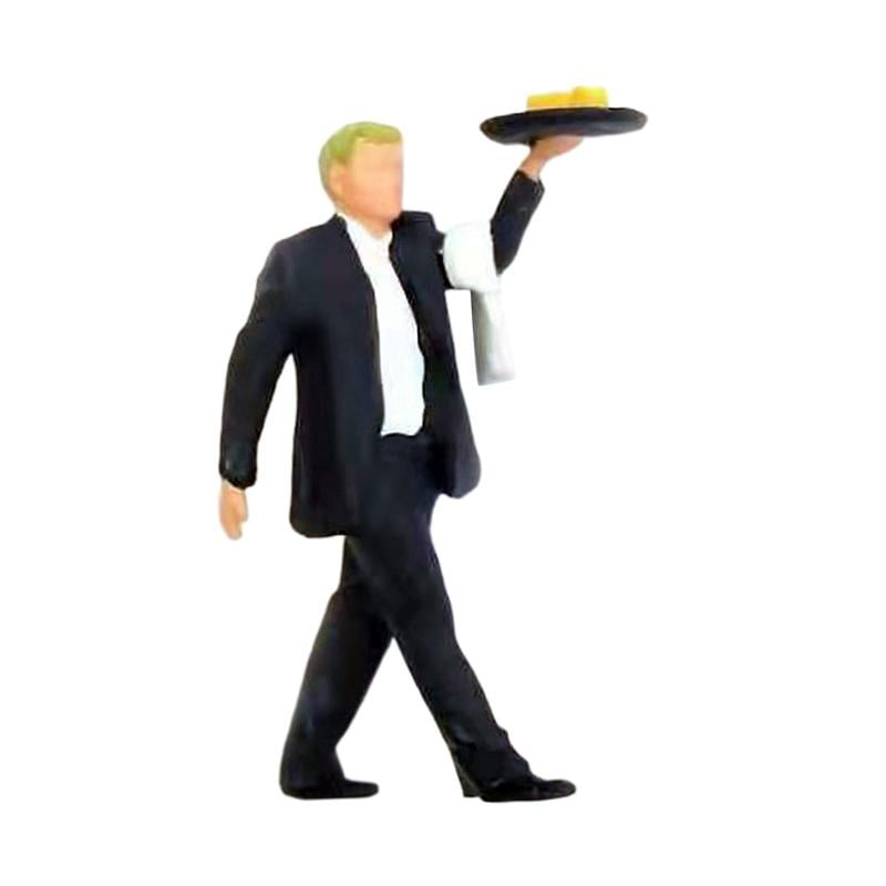 People Figurines 1:64 Scale Model Trains Architectural Plastic People ...
