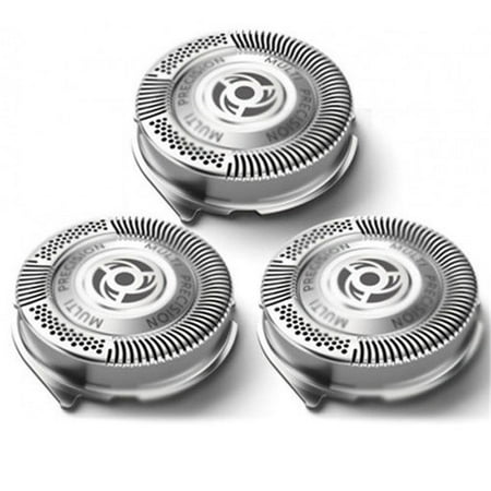 3Pcs/Set Shaving Heads Replacement Shaver Heads Multi Precision Razor ...