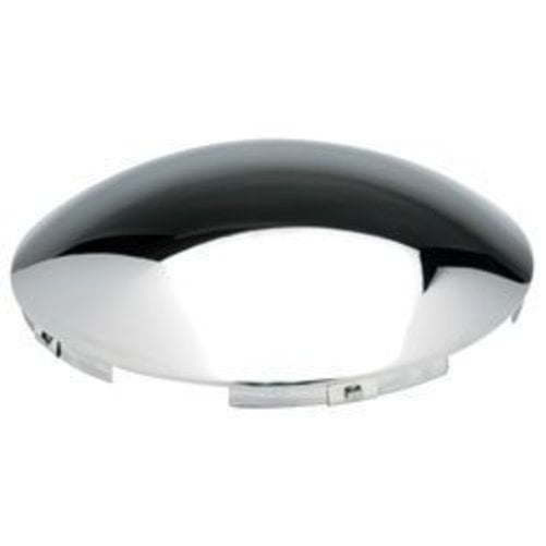 Chrome 5 Even Notch Front Dome Hub Cap - 7/16" Lip - Walmart.com ...