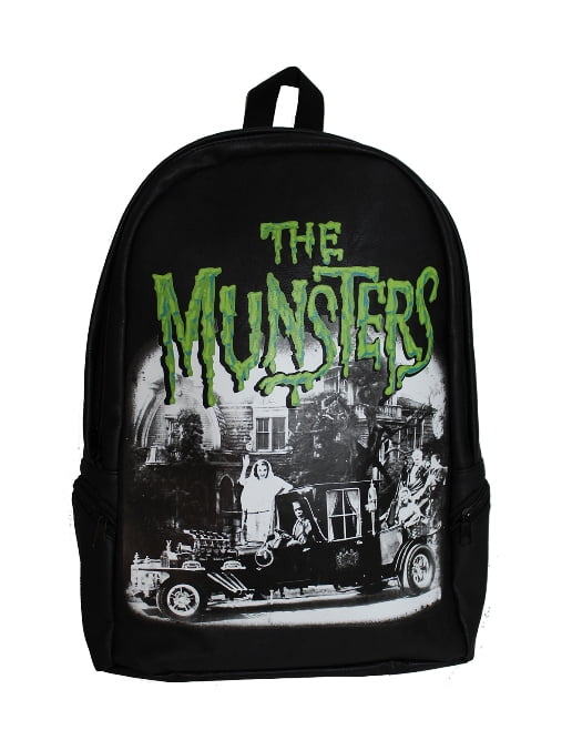 Universal Monsters Gothic The Munsters Full Size Backpack by Rock Rebel ...