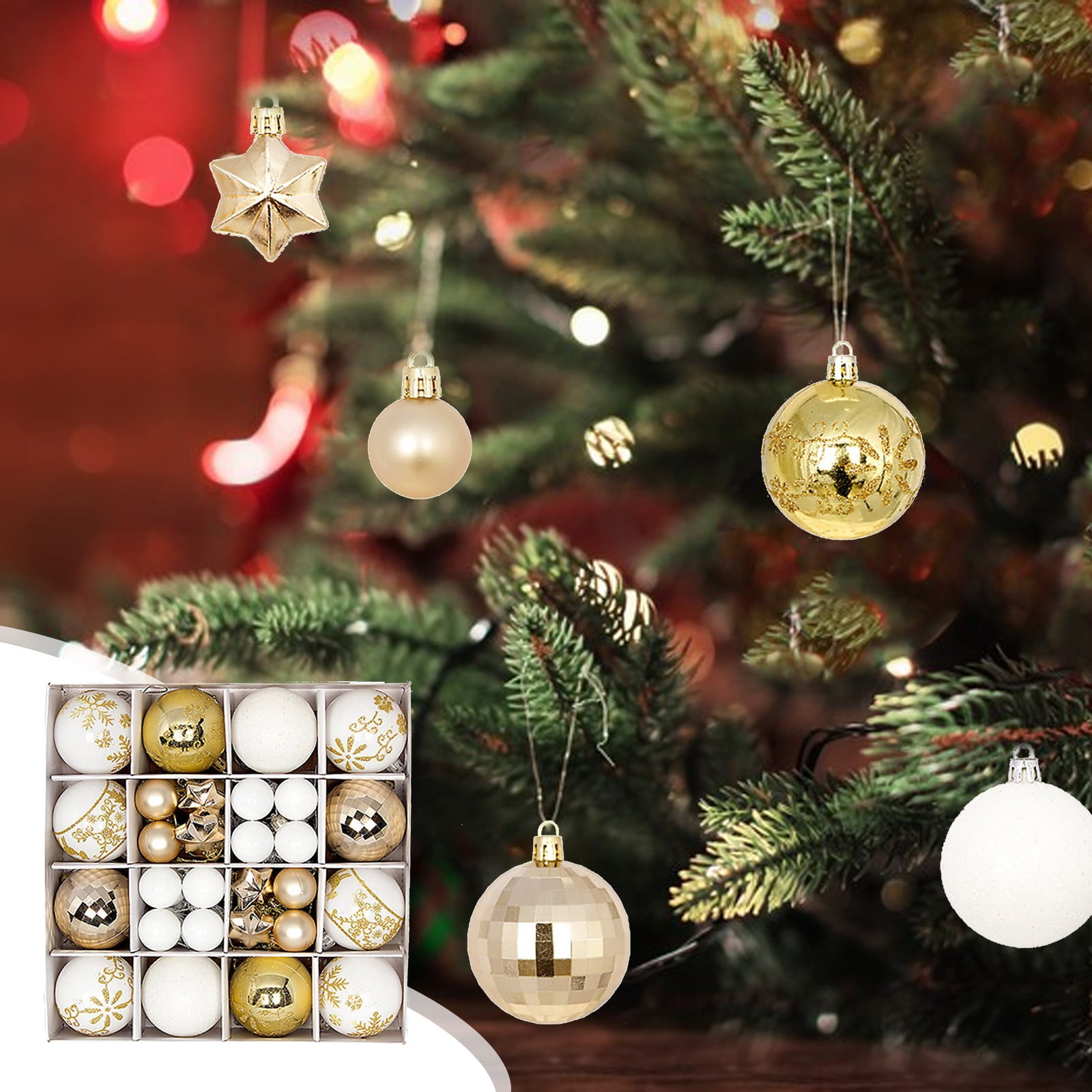 Click here for Christmas Clearance Iumwxz 44pcs Colorful Christma... prices