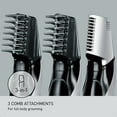 Body Hair Trimmer for Men, Cordless Waterproof Design, V-Shaped Trimmer ...