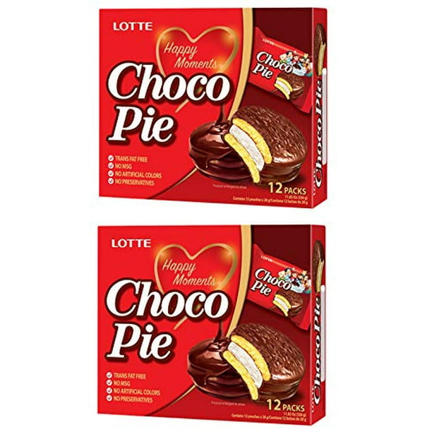Lotte Choco Pies 2 Packs (Choco Pie) - Walmart.com