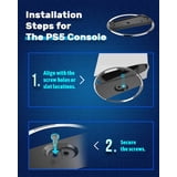 JZW-Shop Vertical Stand for PlayStation 5 Slim, Disc and Digital ...