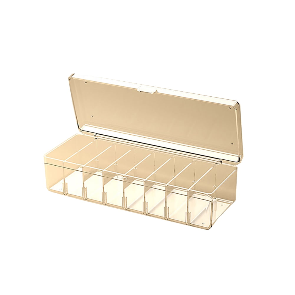 Cschome Data Cable Storage Box Multi Compartment Storage Save The