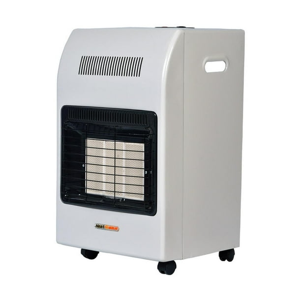 Calentador Calefactor Portatil de Gas LP 3 Radiantes Blanco HG3X Heat ...