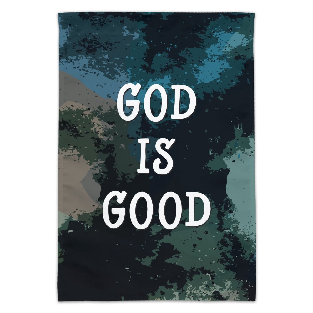God is Good Christian Inspirational Religious Garden Yard Flag ...