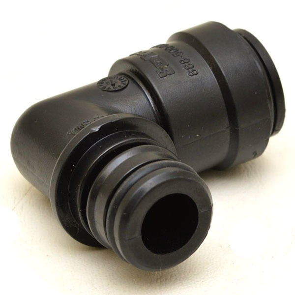 Seatech Boat Elbow Pump Connector 2476-15 | Sea Ray 15 mm Black ...