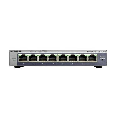 Netgear GS108T-300NAS 8-Port Gigabit Ethernet Smart Managed Pro ...