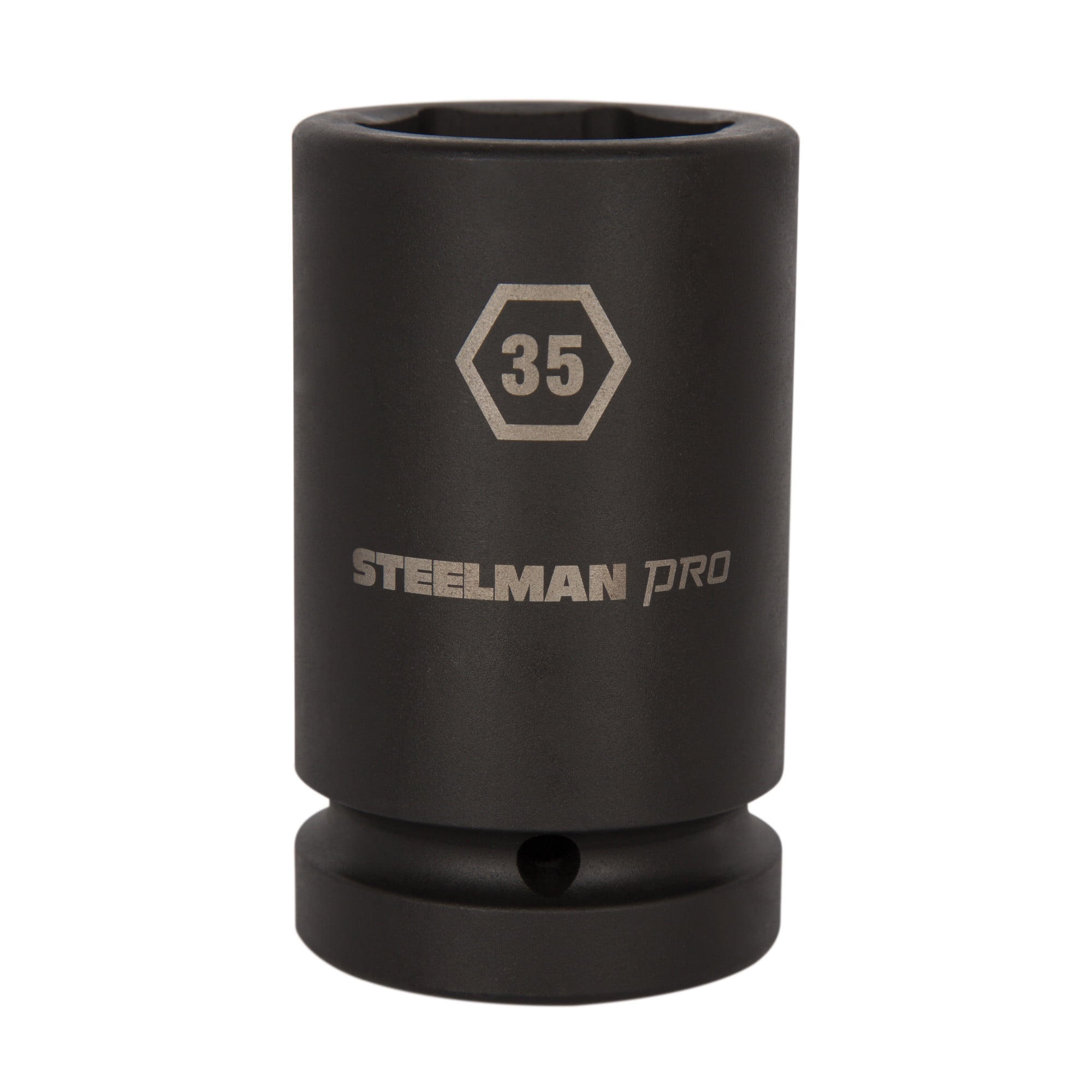 STEELMAN PRO 1-Inch Drive x 35mm 6-Point Deep Impact Socket, 79399 ...