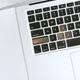 GJX 2 Sheets Universal English Keyboard Stickers Laptop Keyboard ...