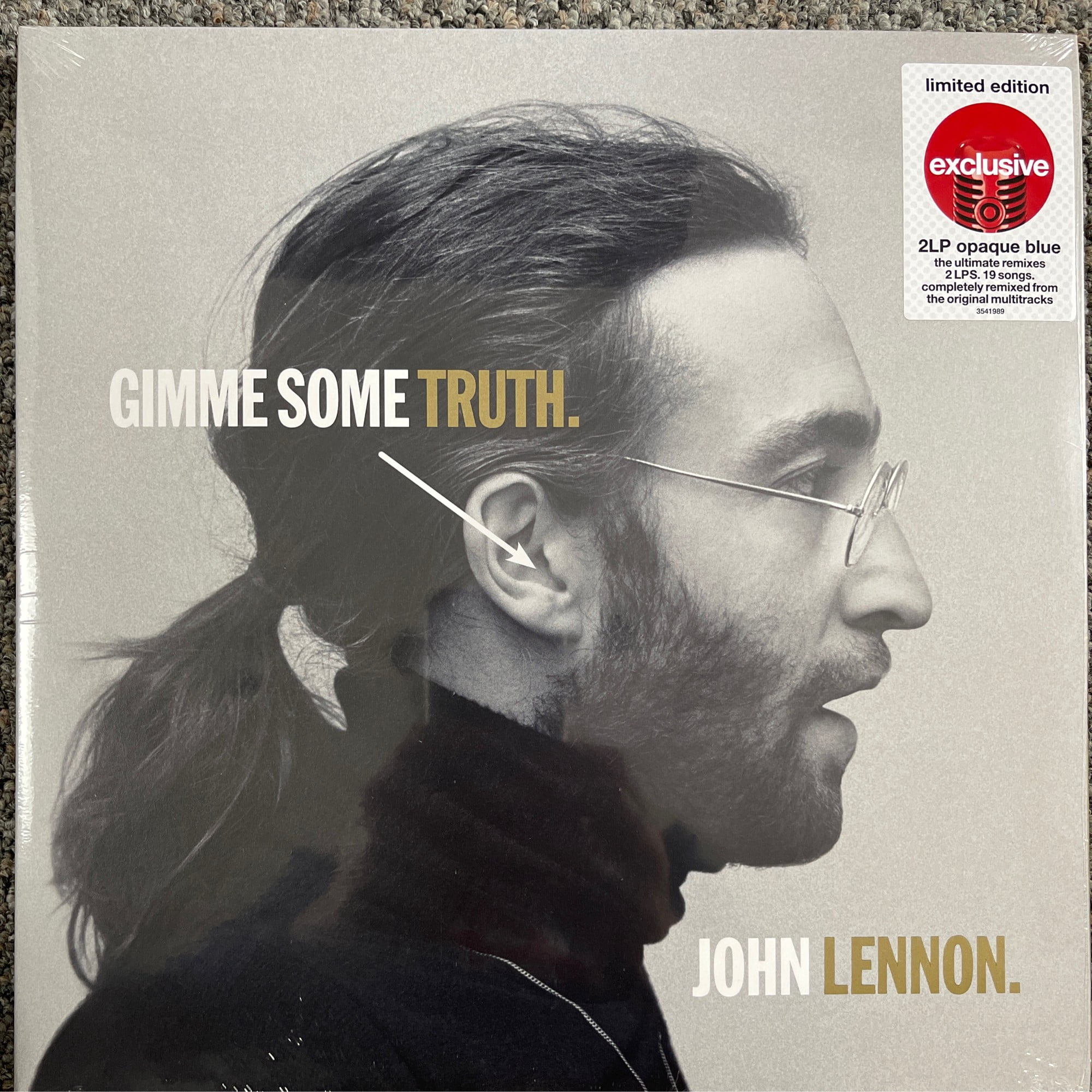 John Lennon Gimme Some Truth Limited Edition 2LP Opaque Blue - Walmart.com