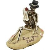 SUMMIT COLLECTION Beach Lovers - Love Never Dies Collectible Skeleton Themed Figurine - Walmart.com