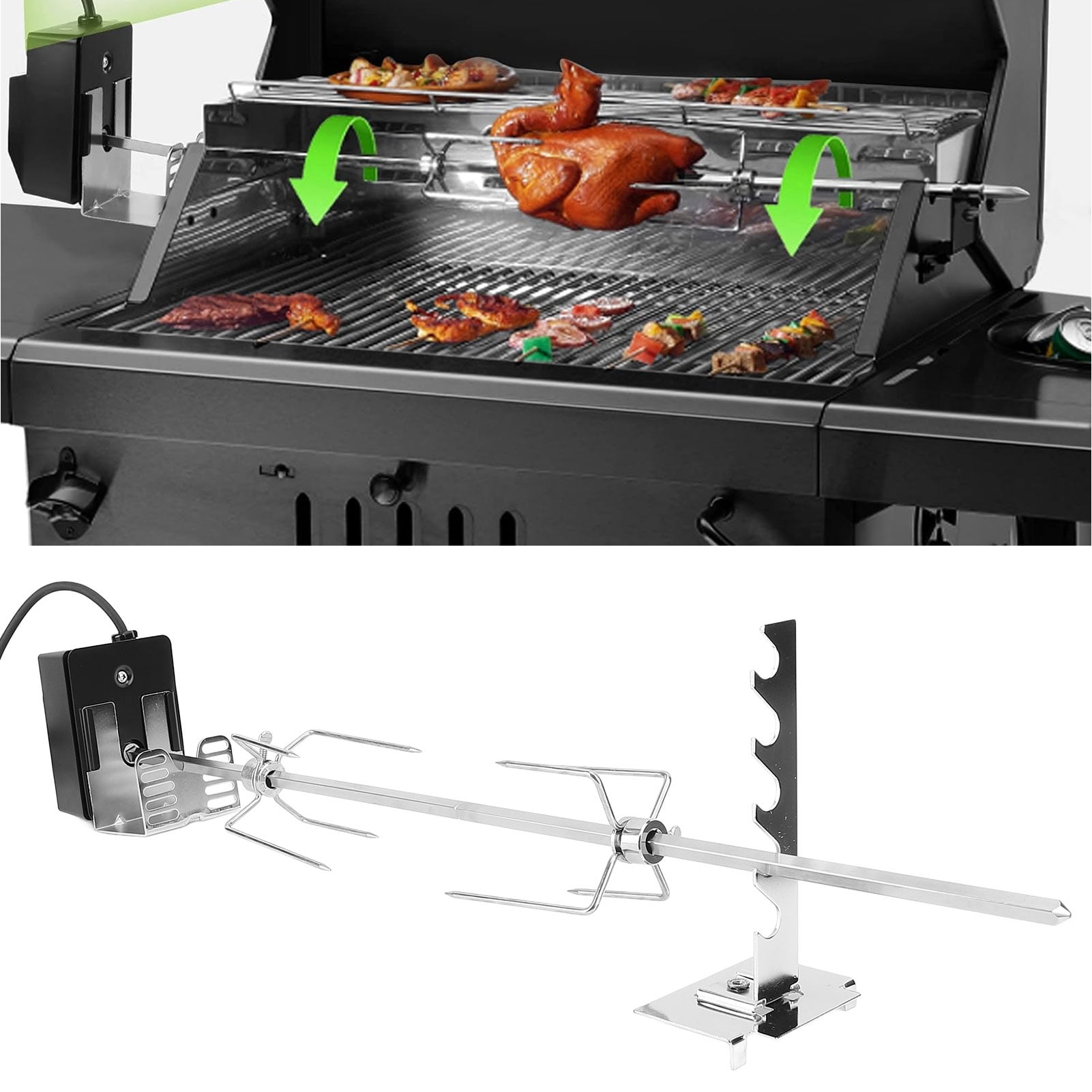 Click here for Ylshrf Universal Grill Rotisserie Kit For Grills... prices