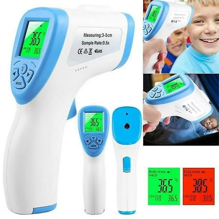 Digital No-Contact Touchless Infrared Thermometer Gun Forehead Baby Temperature | Walmart Canada