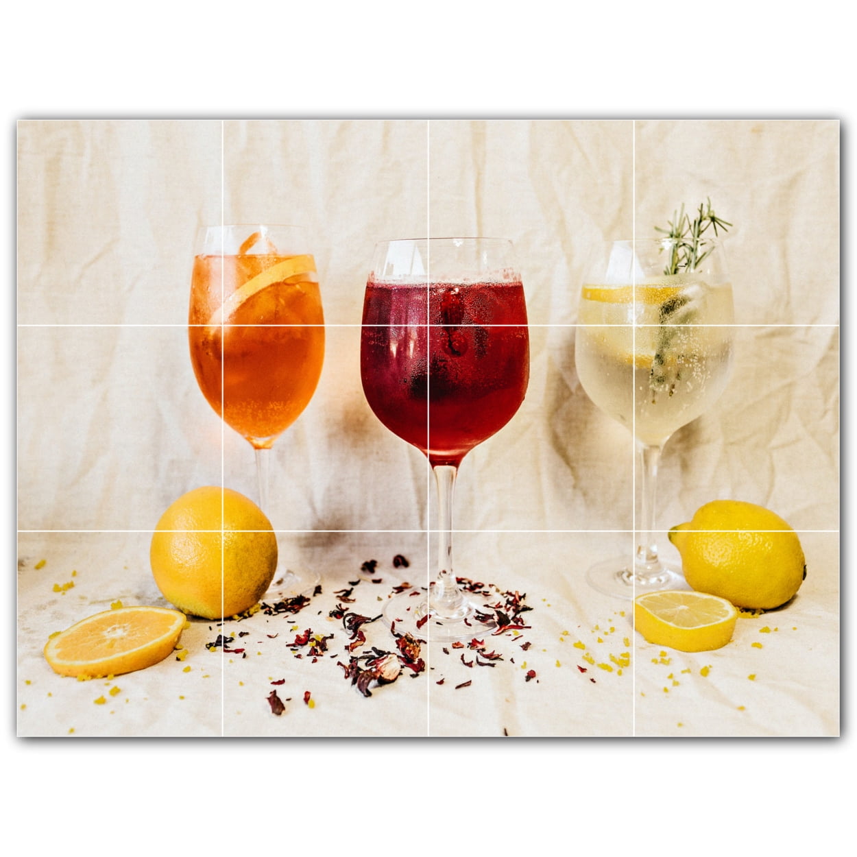 Picture-Tiles.com: Wine Ceramic Tile Wall Mural WAL501202-43M. 24"W x ...